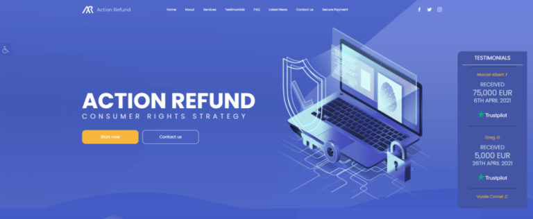 Revue d'Action Refund : entreprise de rétrofacturation légitime