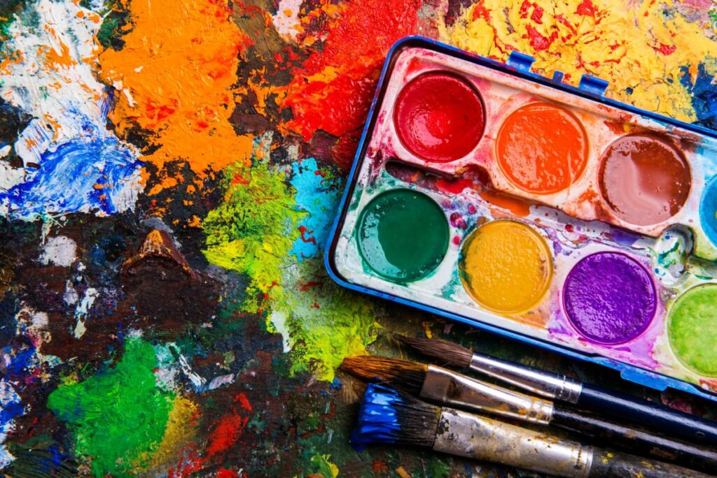 Quelle est la couleur qu'on obtient en mélangeant du bleu et du rouge