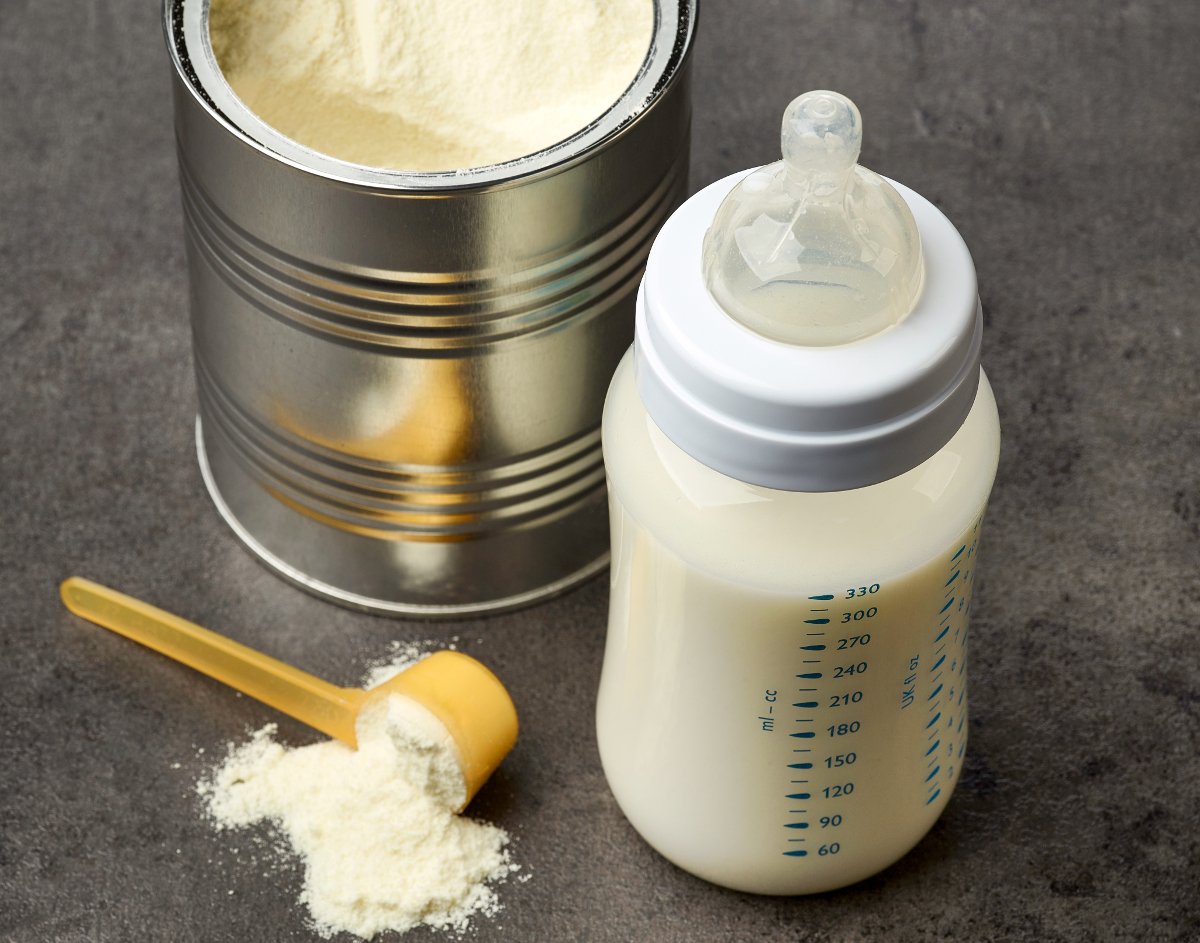 Les différents types de lait infantile pour nouveau-nés