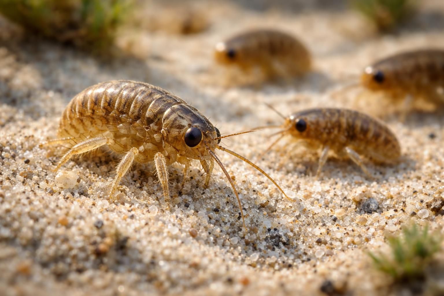 Zoom sur les puces de sable : caractéristiques et habitat naturel